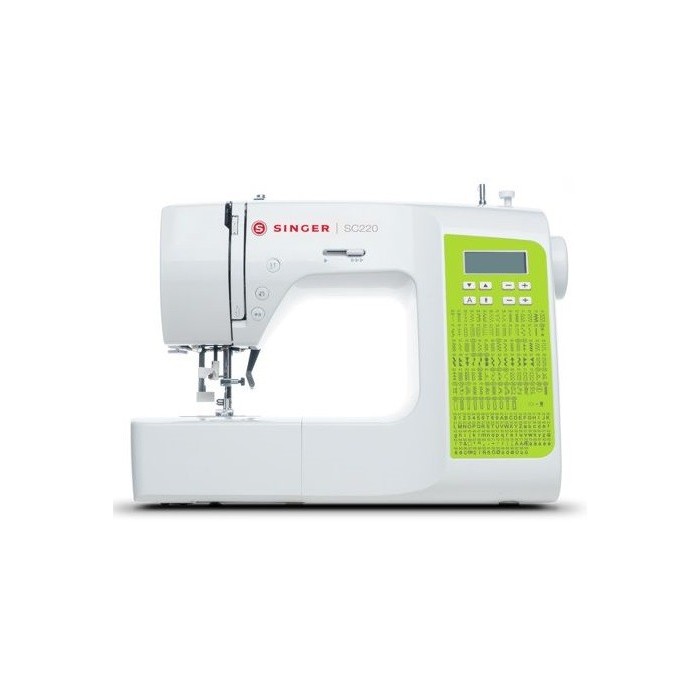 Singer SC220 Machine à coudre électronique verte