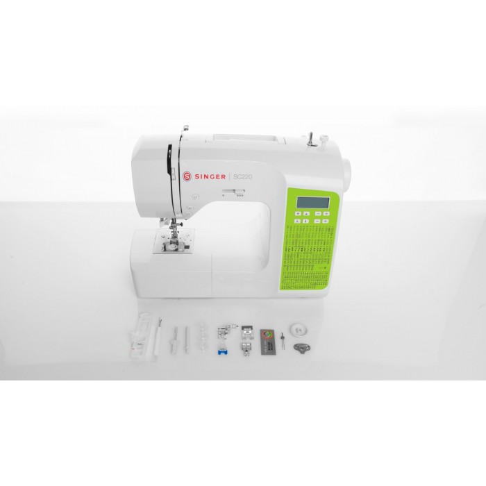 Singer SC220 Green Electronic Sewing Machine
