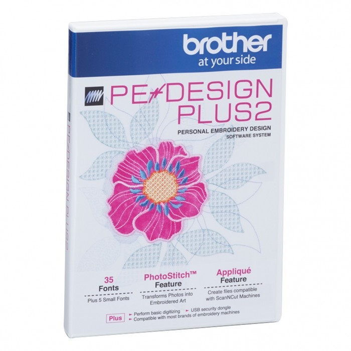 PE-Design Plus 2 - Logiciel de broderie