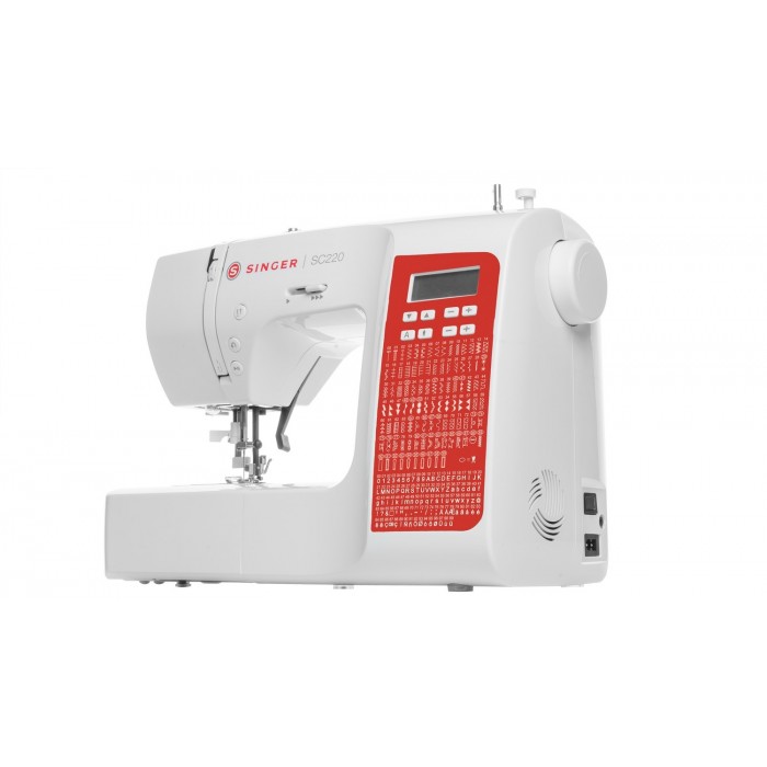 Singer SC220 Red Electronic Sewing Machine
