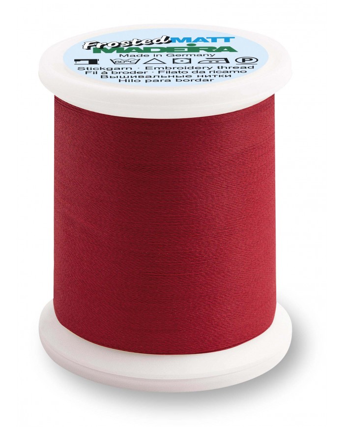 MADEIRA Frosted Matt Colore Ruby - 7747 - 500 Mt.