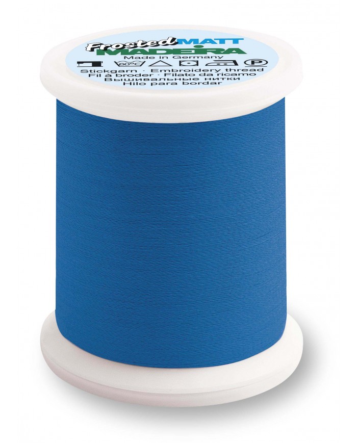 MADEIRA Frosted Matt Color Light Blue - 7843 - 500 Mt.