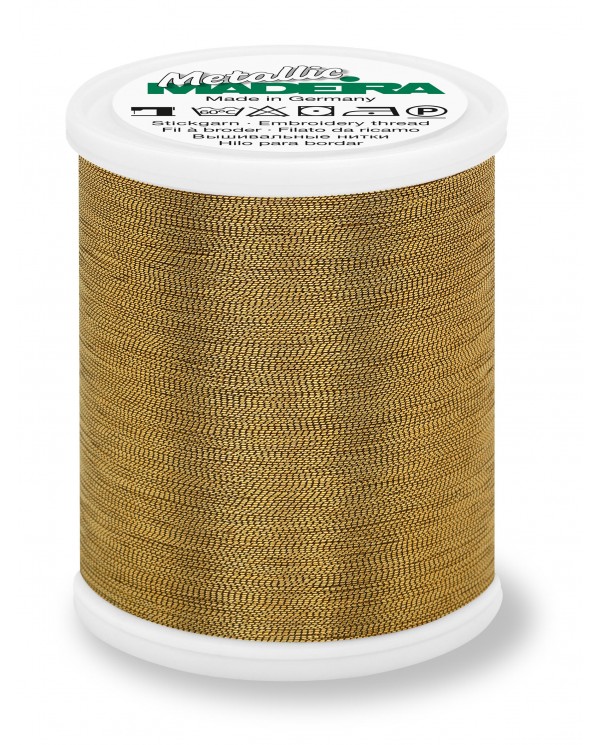MADEIRA Metallic color GOLD 8 - 1000 mt.
