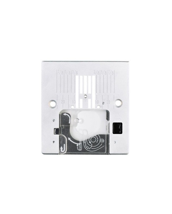 Pfaff 820999096 Piastra ago standard per punto dritto con misure in...