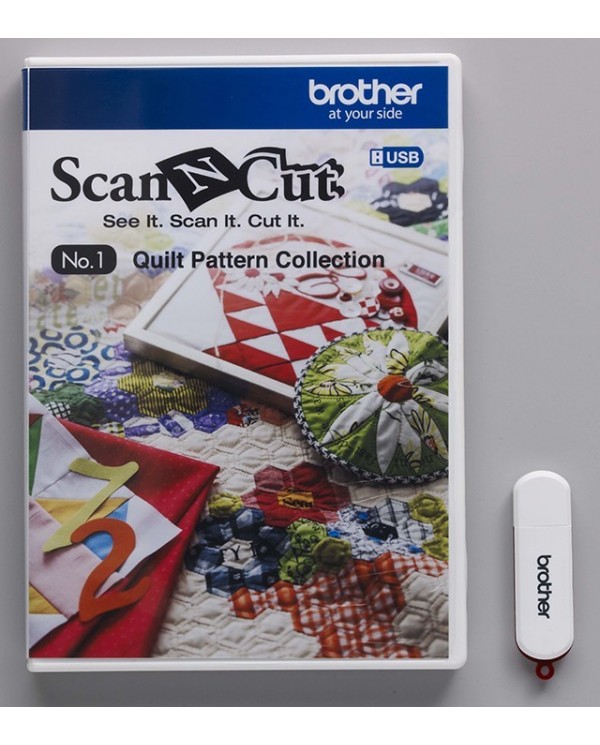 Collection de dessins n. 1 pour Roll Feeder Brother Scanncut - CADXRFDP01