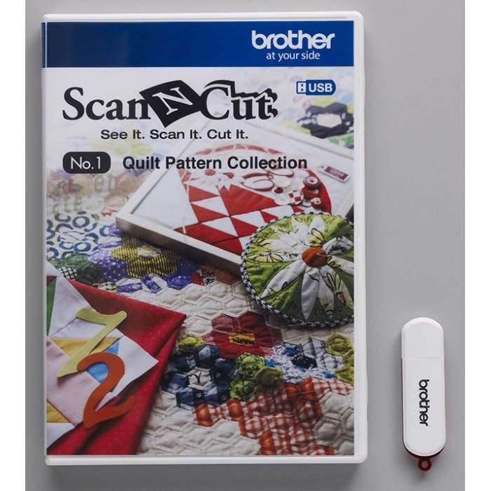 Quilt Designs Collection for ScanNCut - USB No. 1