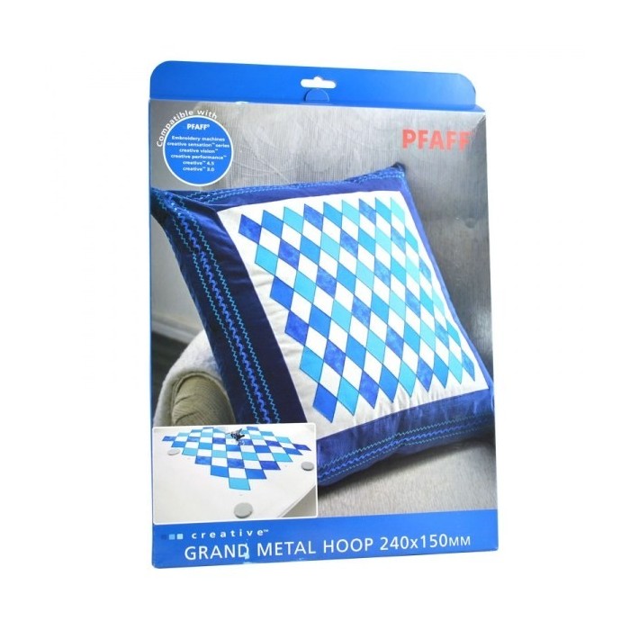 Pfaff 821097096 creative Grand Metal Hoop Telaio metallico 240 x 15...